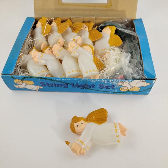 Prima Lite | Holiday | Vintage Primal Lite Blow Mold Angel Christmas ...